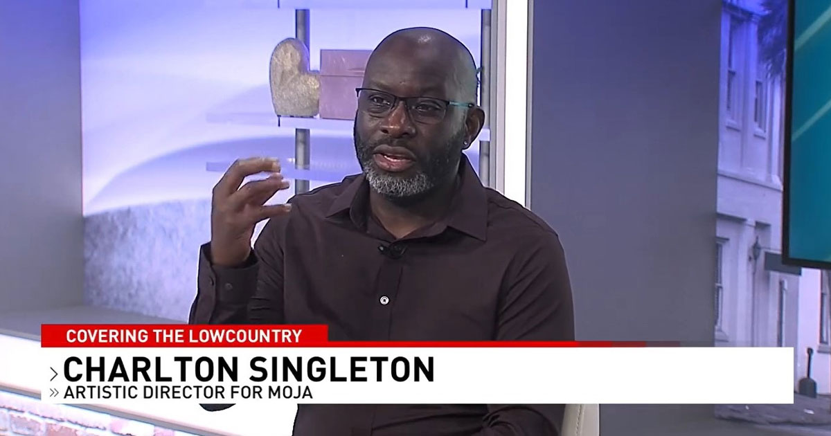 Video - Charlton Singleton talks with Katy Solt (WCIV) about MOJA 2024 ...
